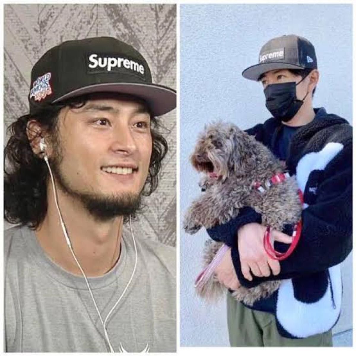 【目立った傷や汚れなし】☆ キムタク着 20FW Supreme シュプリーム World Famous Box Logo New Era Cap ワールドフェイマス ボックスロゴ ニューエラ ...