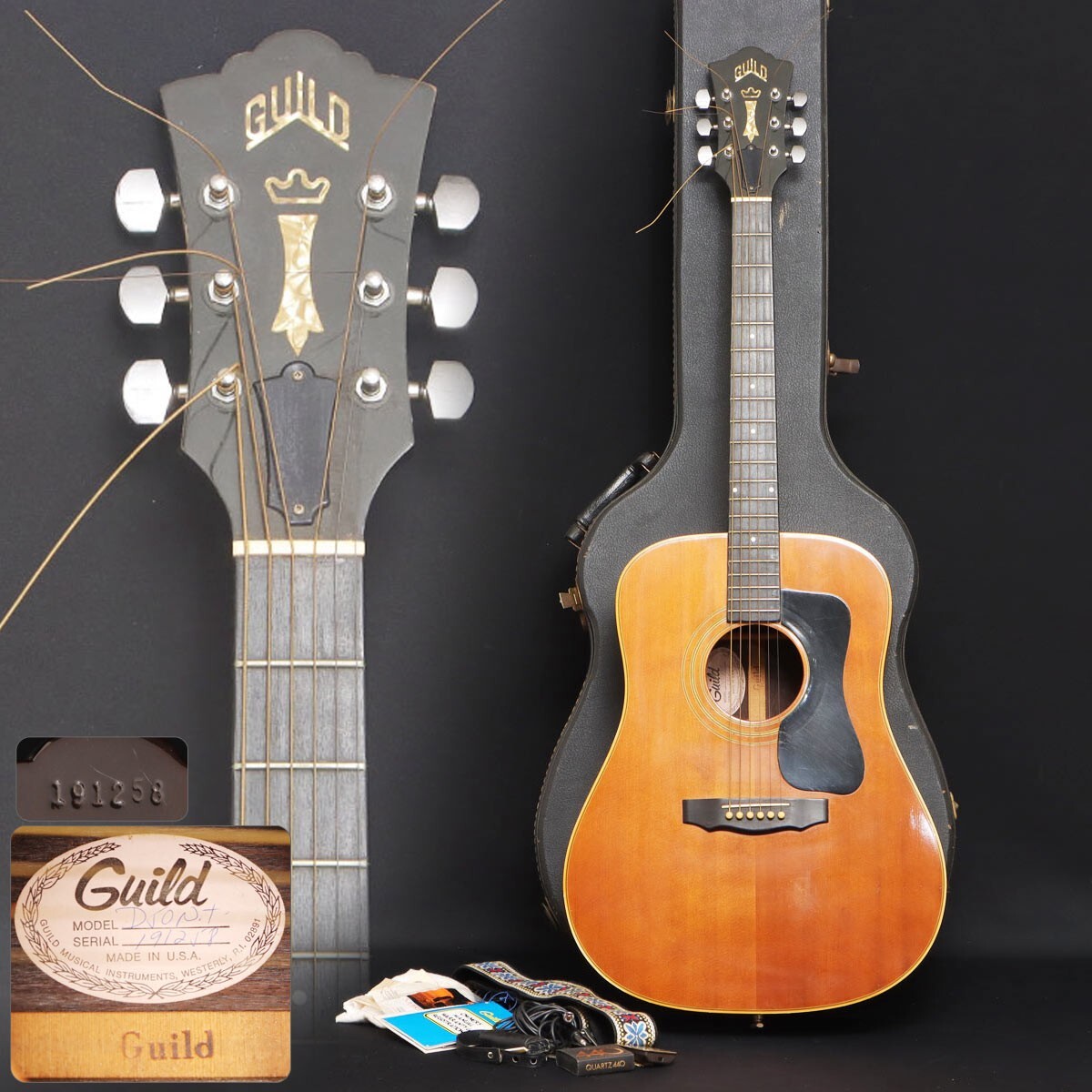 【中古】☆綺麗【ギルド/Guild D4-NT HR アコースティックギター】の落札情報詳細 - Yahoo!オークション落札価格検索 オークフリー