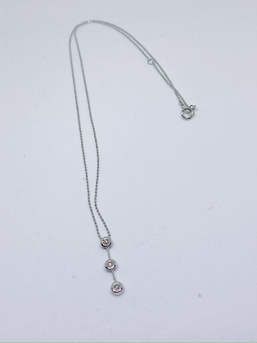 【未使用に近い】中古 未使用 14K WG 0.06 ネックレス ITALY 刻印 アクセサリーの落札情報詳細 - Yahoo!オークション落札価格検索 オークフリー