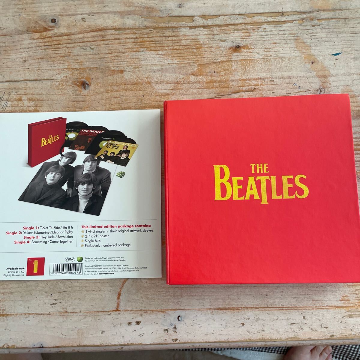 【目立った傷や汚れなし】The Beatles EP BOX シングルアナログレコード 4枚組の落札情報詳細 - Yahoo!オークション落札 ...