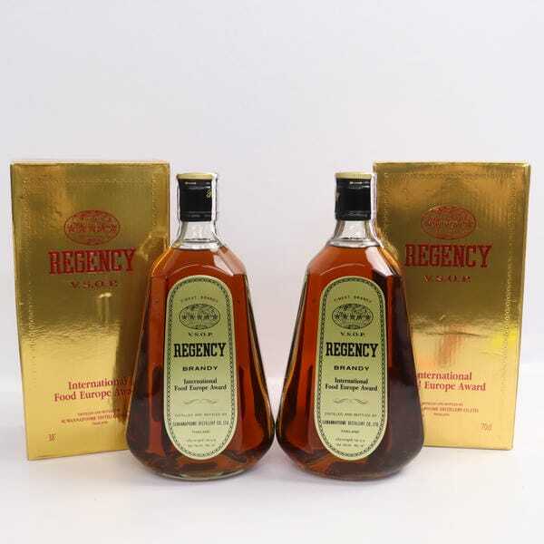 【目立った傷や汚れなし】【2本セット】REGENCY （リージェンシー）VSOP 38% 700ml X24H300009の落札情報詳細 ...