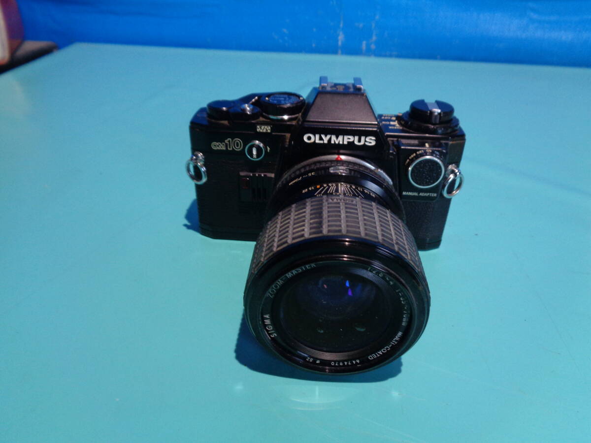 【やや傷や汚れあり】OLYMPUS OM-10 Siguma Zoom-Master 1:2.8-4 f=35-70付 カメラ 現状での落札 ...