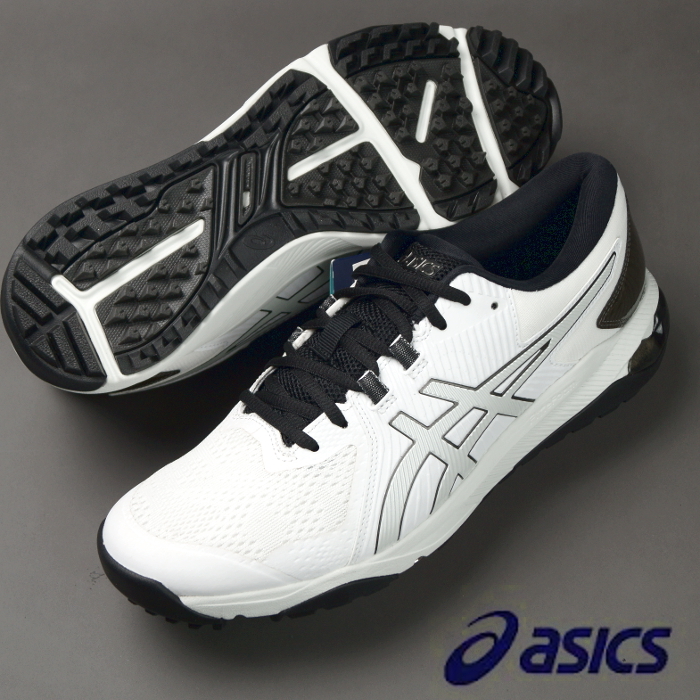 【未使用】【新品・箱付】アシックス ASICS ゲル コース グライド《GEL-COURSE GLIDE》スパイクレス メンズ ゴルフシューズ 白黒 25cm 3Eの落札情報詳細 ...