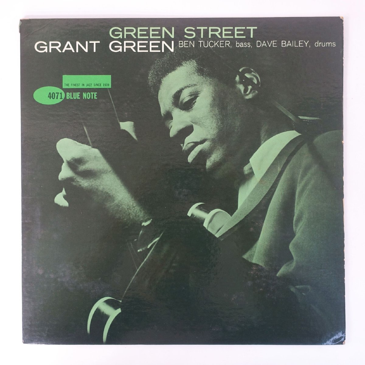 【やや傷や汚れあり】【試聴済LP】Grant Green『GREEN STREET』グラント・グリーン★Blue Note東芝BN4071 ...