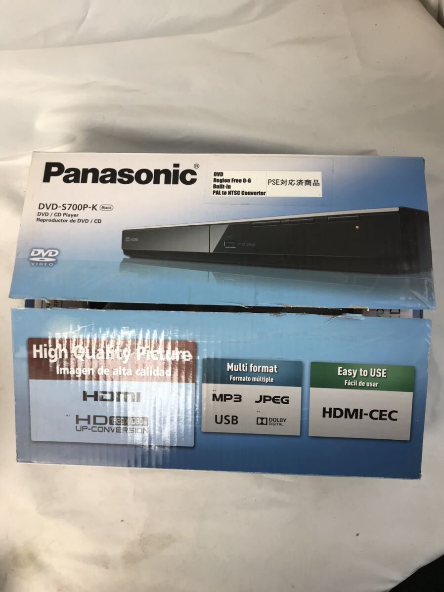 【やや傷や汚れあり】 Panasonic DVD-S50 DVDプレーヤー 取扱説明書有り 中古現状品 220909G3130の落札情報詳細 - Yahoo!オークション落札価格検索 オークフリー