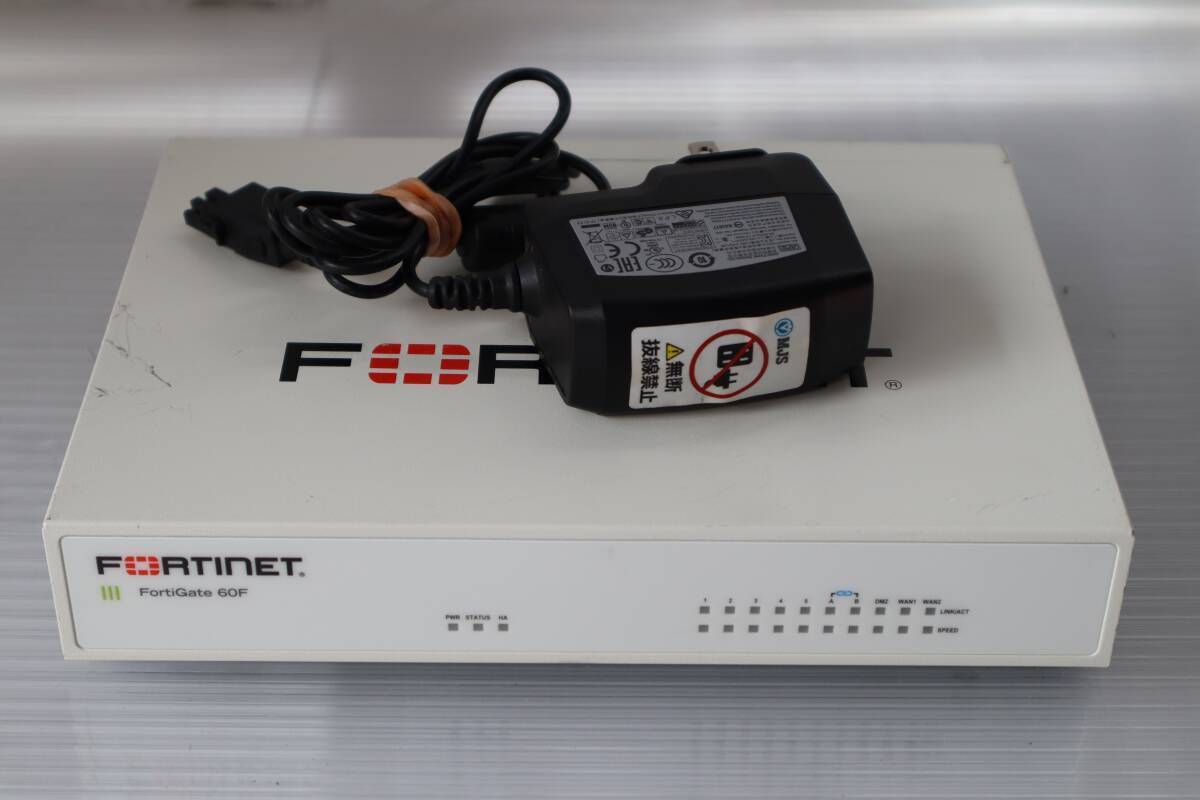 【やや傷や汚れあり】E8732 L FORTINET フォーティネット Forti Gate 60F FG-60F [アダプター付き】の落札情報詳細 - Yahoo!オークション落札価格検索 ...