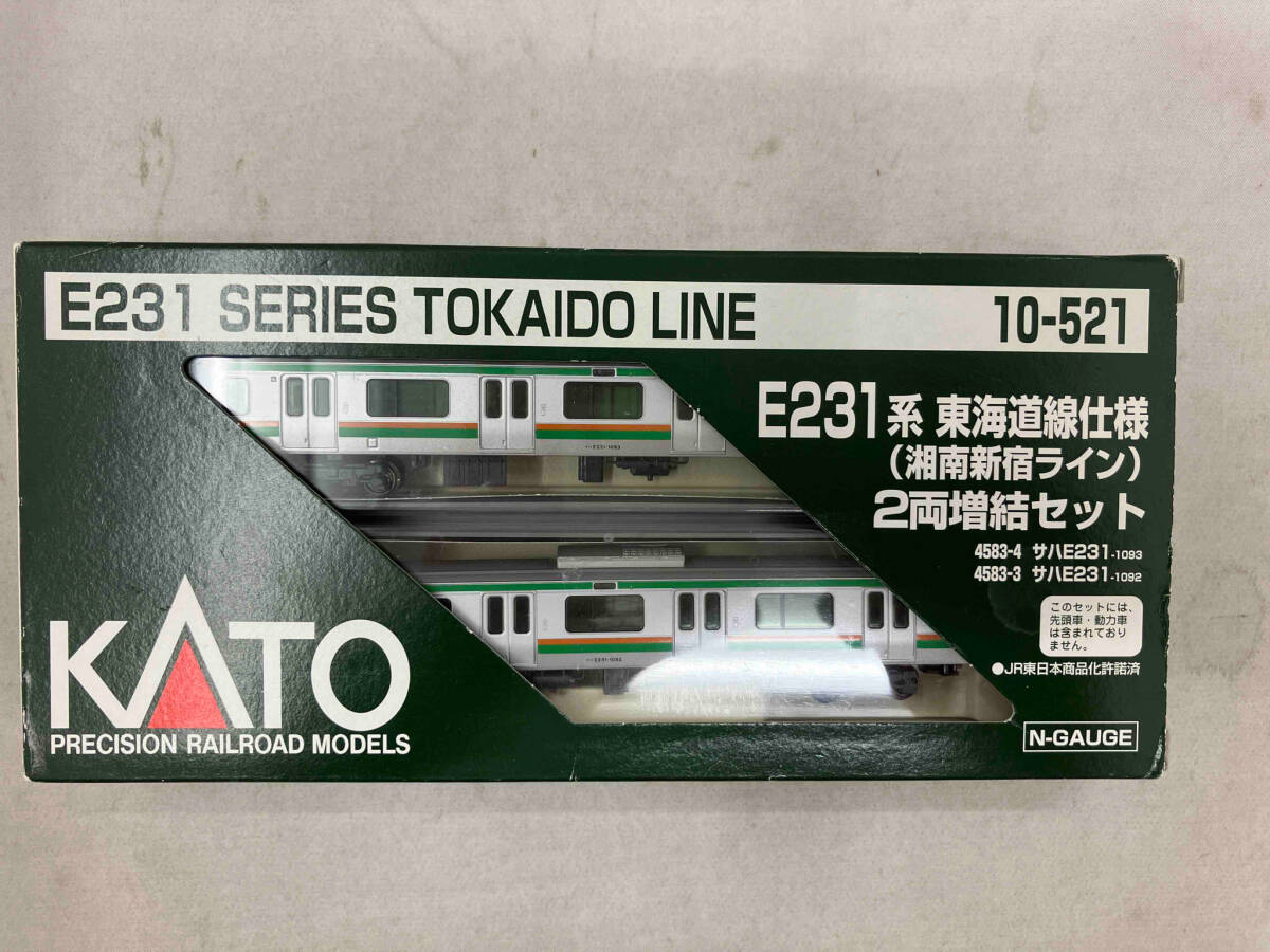【傷や汚れあり】現状品 Nゲージ Nゲージ KATO 10-521 E231系電車 (東海道線・湘南新宿ライン) 2両増結セット カトーの落札情報詳細 - Yahoo!オークション落札価格検索 ...