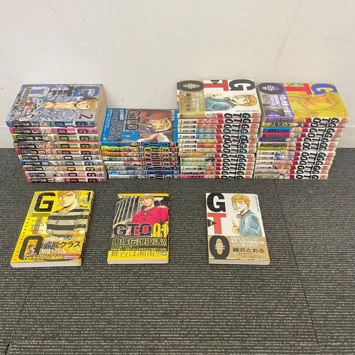 【傷や汚れあり】Q216-K62-161 漫画 藤沢とおる GTO 1-25巻/GTO SHONAN 14DAYS 1-9巻 GTO パラダイスロスト 1-11巻 コミック まとめの落札情報 ...