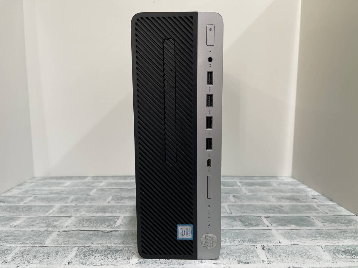 【やや傷や汚れあり】【動作保証】HP ProDesk 600 G4 SFF デスクトップ 第8世代Intel Core i5-8500 メモリ ...