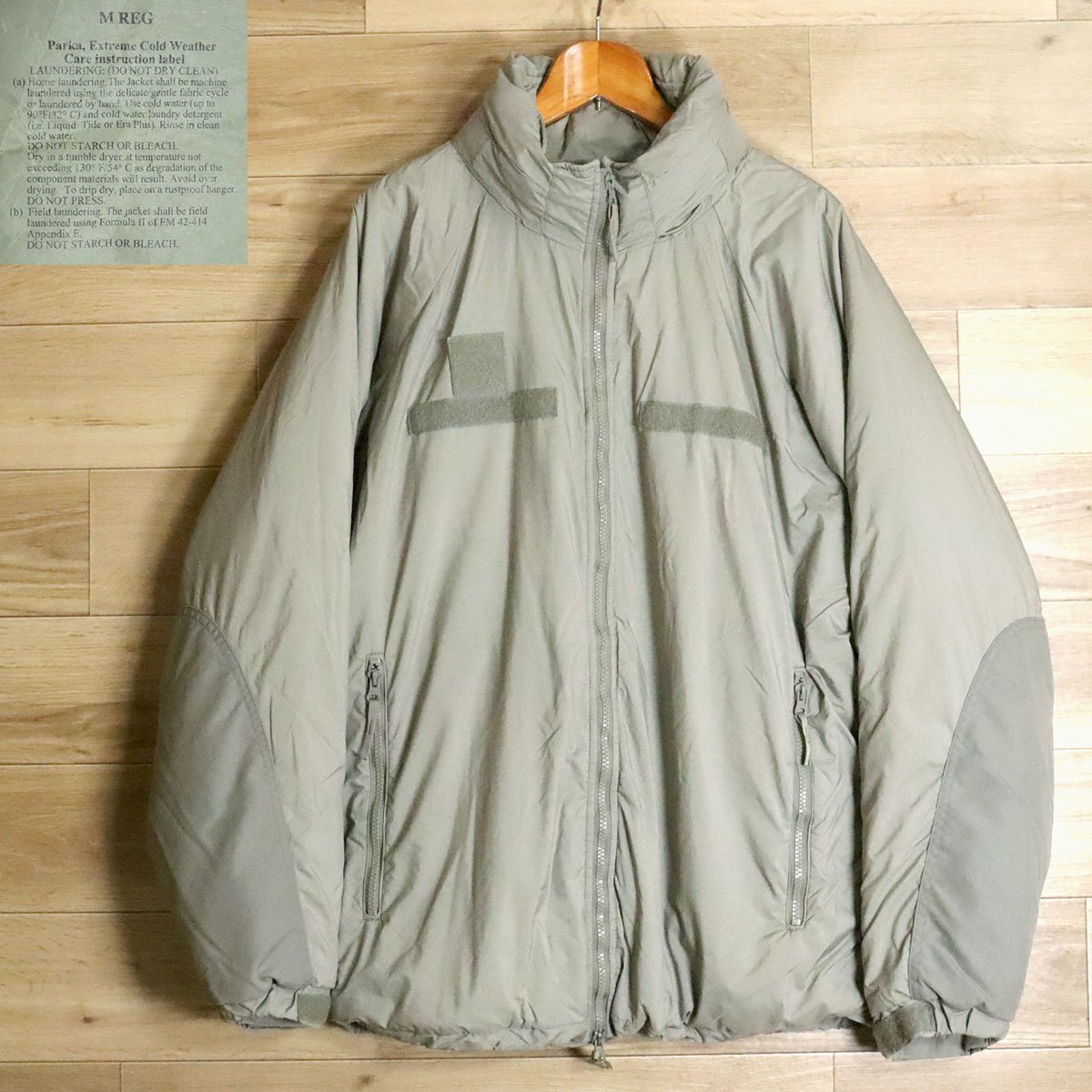 【目立った傷や汚れなし】W5T/O9.30-4 米軍 US.ARMY WT TACTICAL ECWCS GEN3 LEVEL7 エクワックス ...