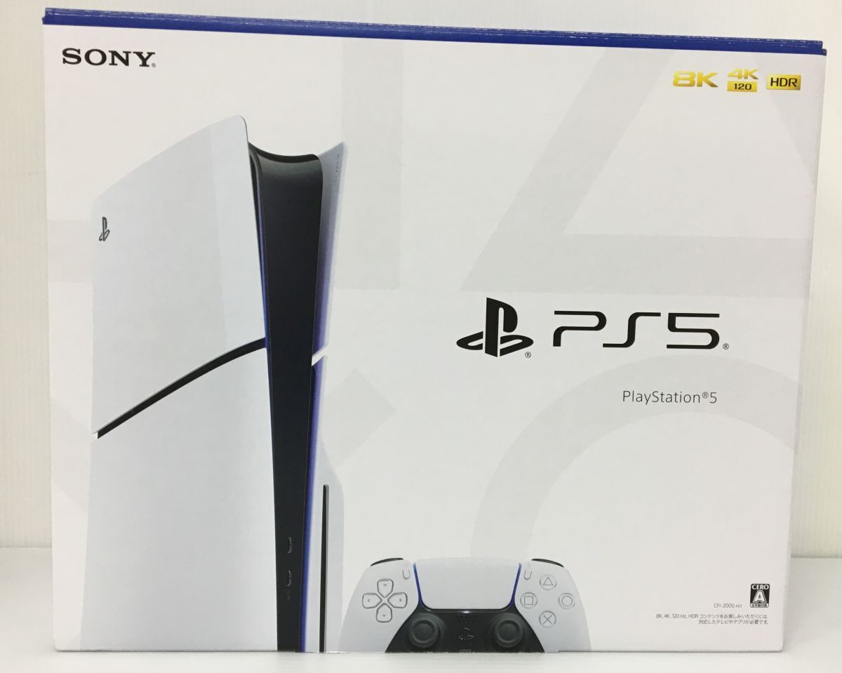【やや傷や汚れあり】K11-589-1002-051【ジャンク】PlayStation 5 PS5 本体 slim 1TB CFI-2000A01 ディスクドライブ搭載の落札情報詳細 ...