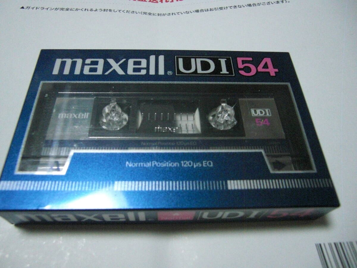 【未使用】未開封 maxell UDⅠ 54 マクセル ノーマルカセットテープの落札情報詳細 - Yahoo!オークション落札価格検索 オークフリー