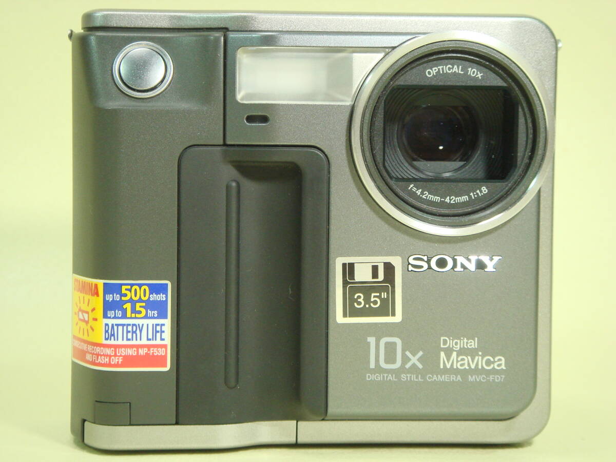 【やや傷や汚れあり】％ー【送料なし】SONY ソニー デジタルカメラ Mavica MVC-FD7 フロッピーディスク -％の落札情報詳細 ...