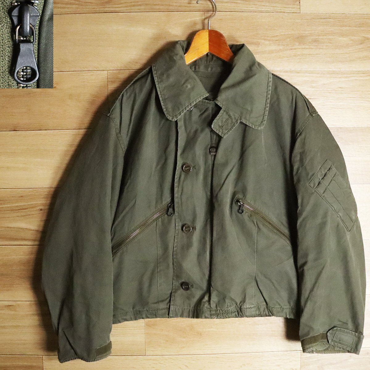 【やや傷や汚れあり】X1K/Y8.2-3 90s～ イギリス軍 British Army RAF 英国空軍 MK3 フライトジャケット フィールドジャケット ミリタリージャケットの落札情報詳細 ...