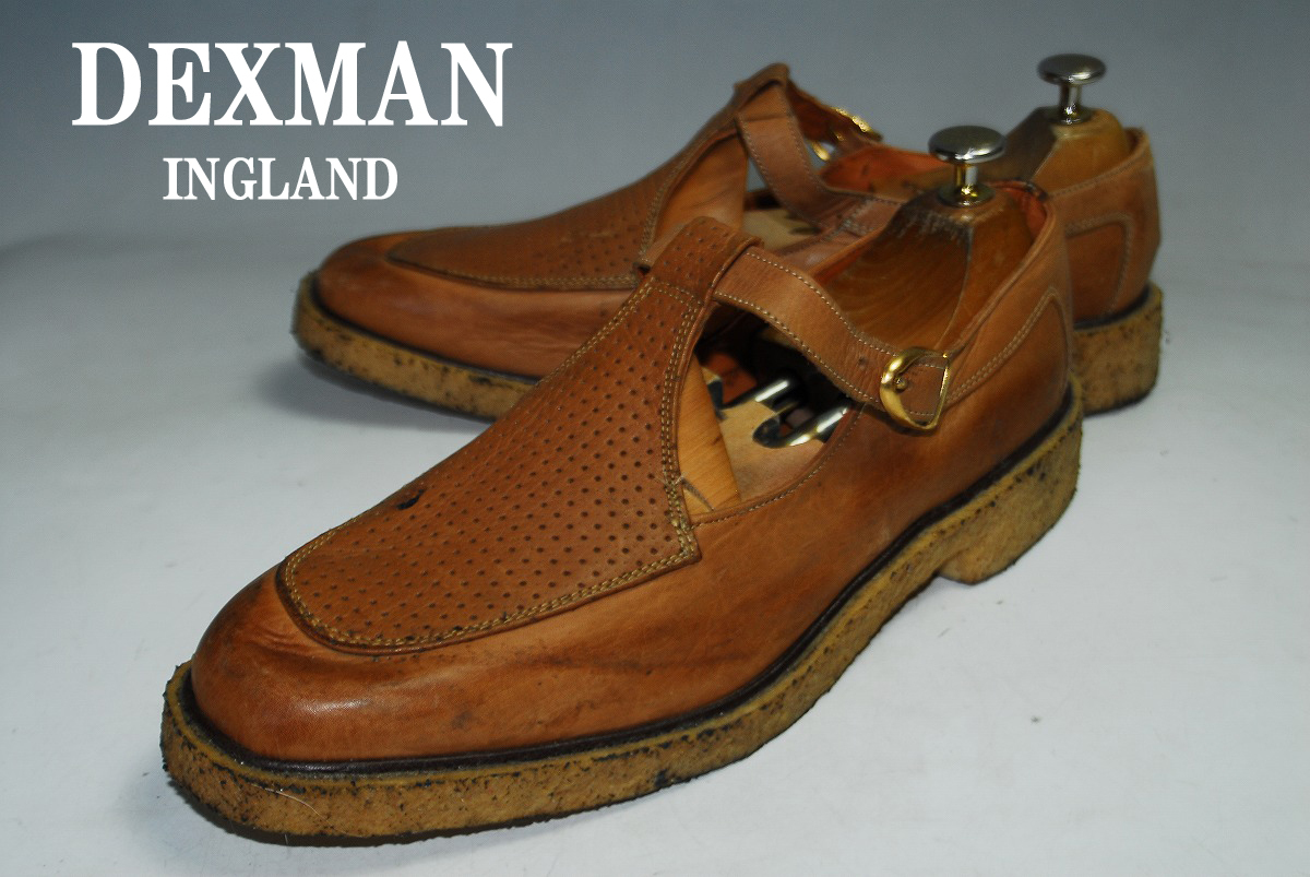 【やや傷や汚れあり】ATX380/最終価格！他でも出品中！早い者勝ち！DEXMAN/英国製/高級レザー/茶/27.5㎝/UK9/ロー/良品/存在感抜群！注目の1足！の落札情報詳細 ...