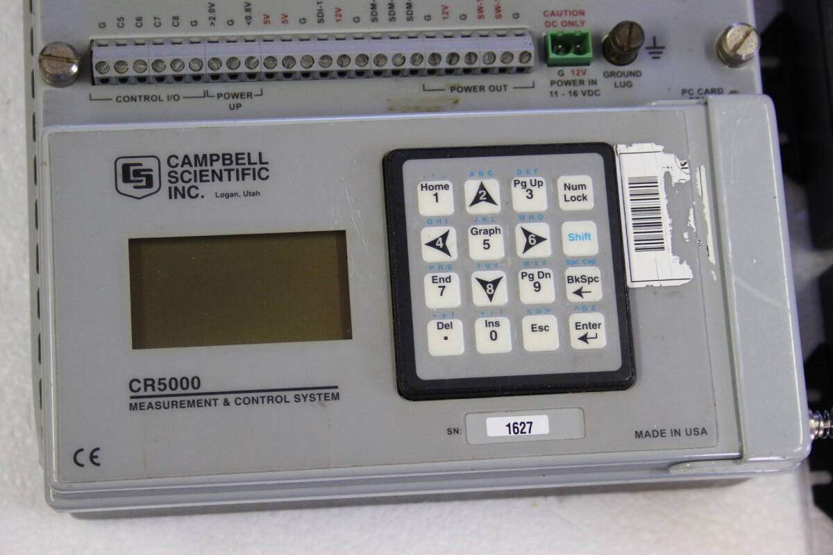 【やや傷や汚れあり】Campbell Scientific Inc. キャンベルサイエンティフィック社 CR5000 Measurement&Control System/CR1000 ...