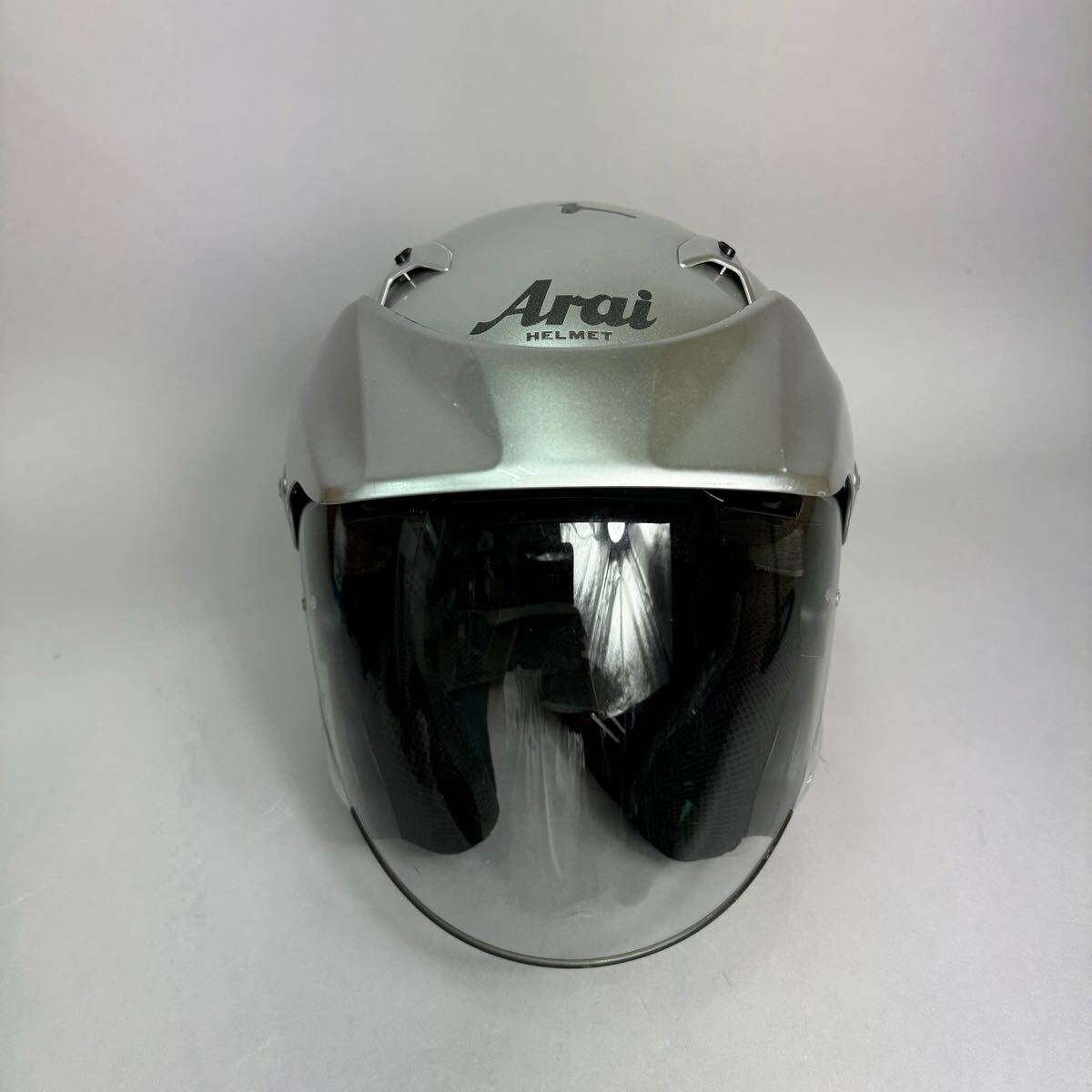 【傷や汚れあり】Arai アライ CT-Z アルミナシルバー CTZ ALUMINA SILVER ジェットヘルメット Lサイズ 59.-60cmの落札情報詳細 - Yahoo!オークション ...