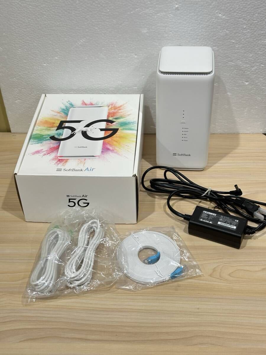 【傷や汚れあり】6360] SoftBank Air 5G ソフトバンクエアー 単体 WiFi ターミナル5G 通電のみ確認済み AC電源ケーブル、LANケーブル付きの落札情報詳細 ...