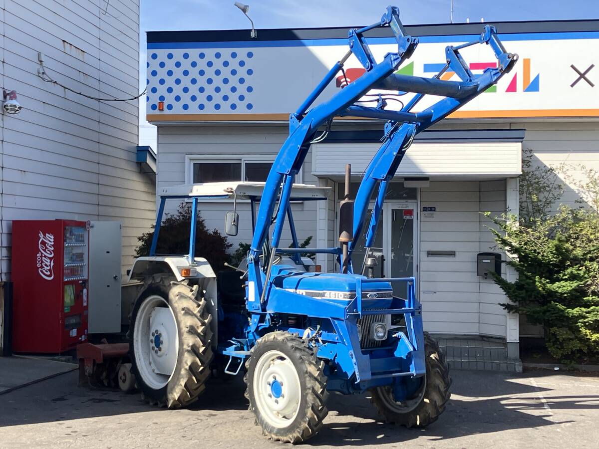 【やや傷や汚れあり】函館発☆最落なし!【FORD☆トラクター】 フォード 4610 60馬力 514hr ディーゼル 4WD フロントローダー付き ※直接引取のみの落札情報詳細 - Yahoo ...