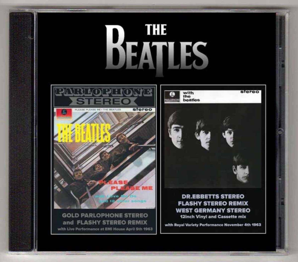 【未使用】★ The Beatles - Please please me & With the Beatles FLASHY REMIX / Flac / DVD-ROMの落札情報詳細 ...