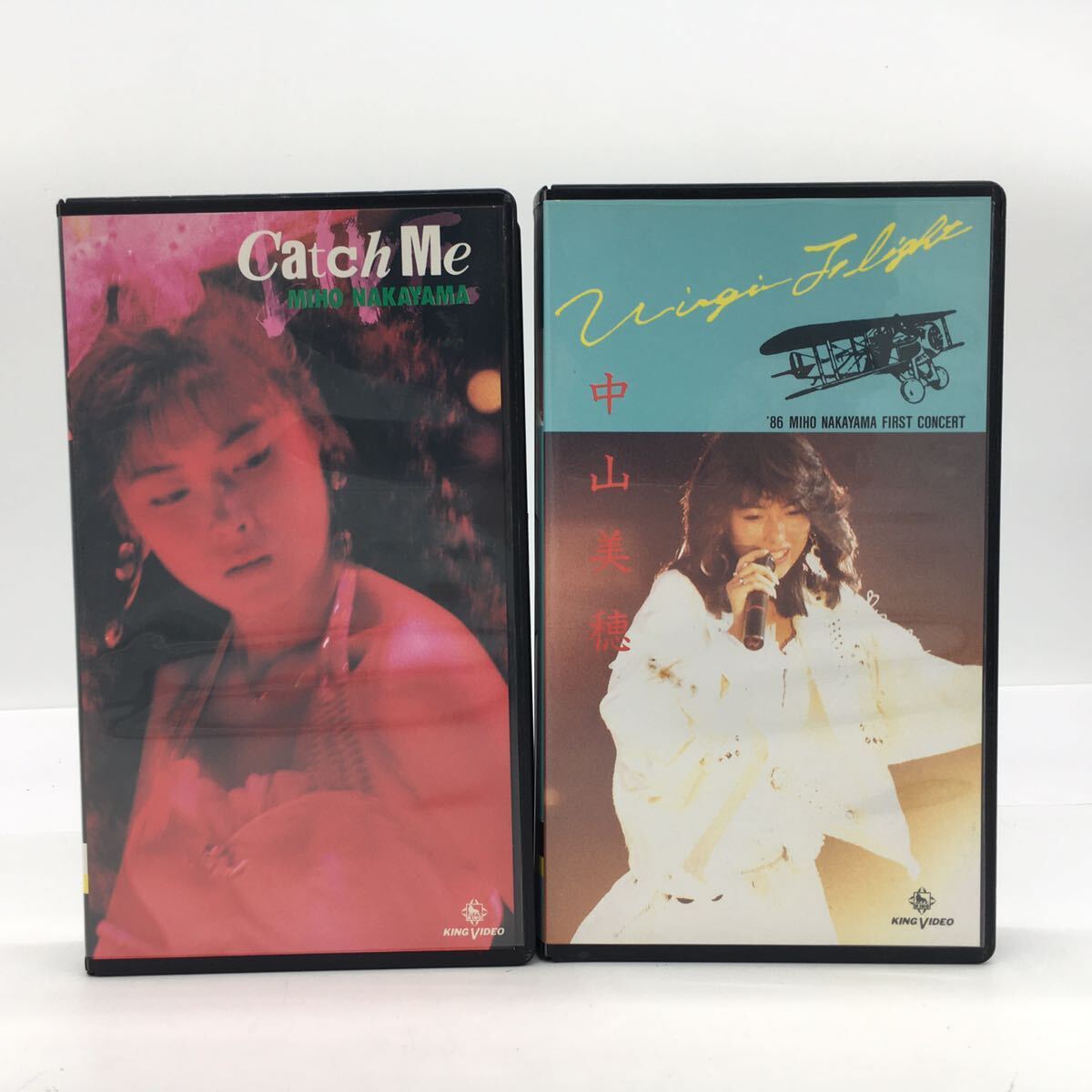 【目立った傷や汚れなし】中山美穂 MIHO NAKAYAMA VHS テープ Catch Me キャッチ・ミー ・VIRGIN FLIGHT ヴァージン フライト 2本セットの落札情報詳細 ...