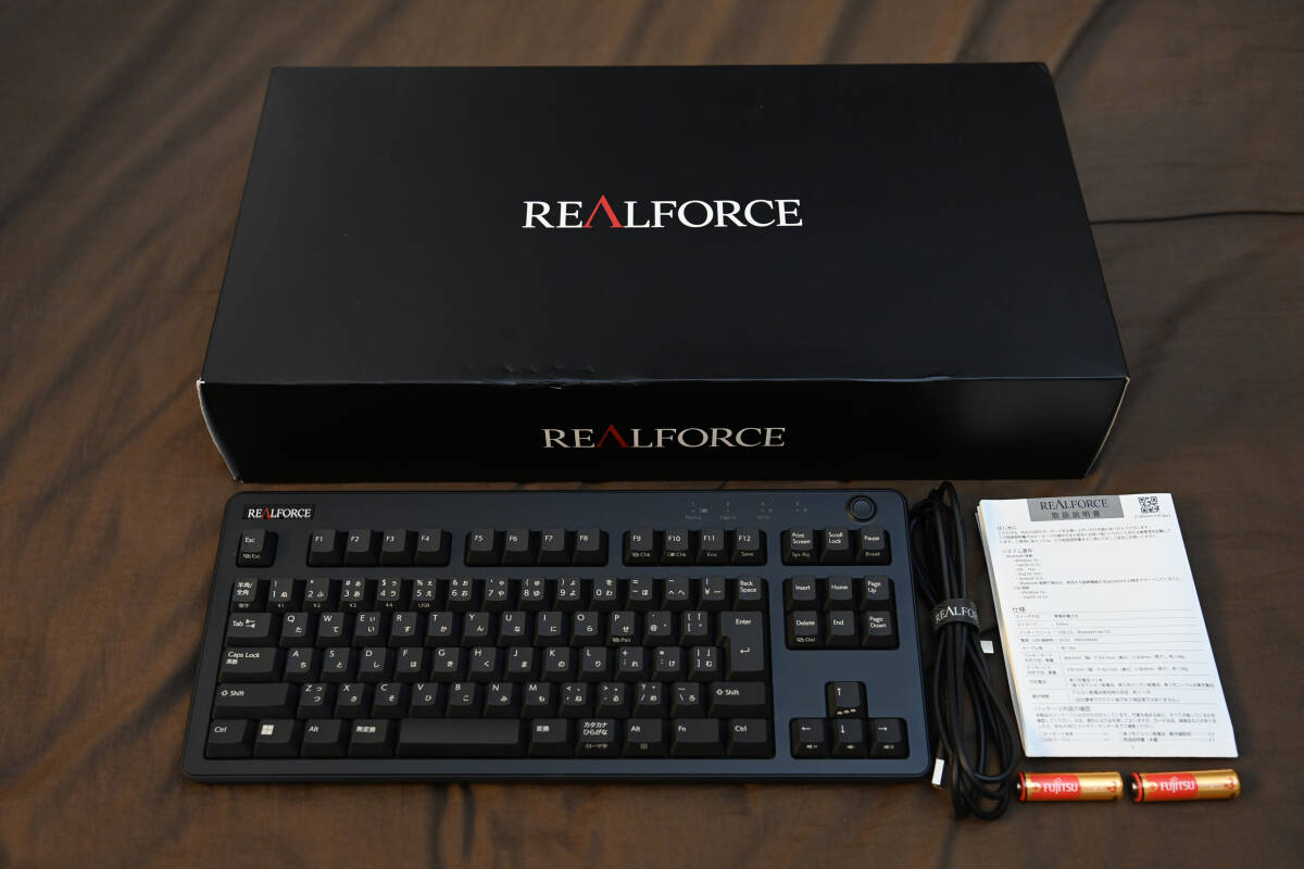 【目立った傷や汚れなし】東プレ REALFORCE R3 KEYBOARD/R3HC13(ハイブリッド/カスタマイズ/無接点/APC/日本語/30g/静音/ソフト/フルNキー)(使用頻度少)の ...