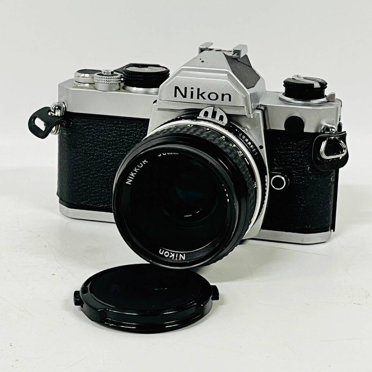 【やや傷や汚れあり】1円~【動作未確認】ニコン Nikon FM NIKKOR 50mm 1:2 一眼レフ フィルムカメラ 単焦点レンズ 標準レンズ L1Bc レンズフィルター付 ...
