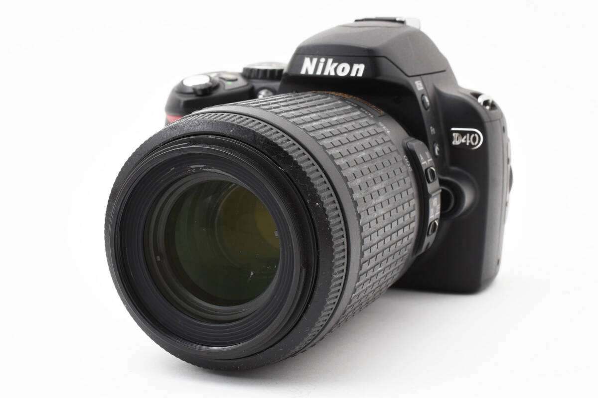【目立った傷や汚れなし】★☆美品 ニコン NIKON D40 55-200 F4-5.6G ED DX レンズキット #2275932☆★の落札情報詳細 - Yahoo!オークション落札価格 ...