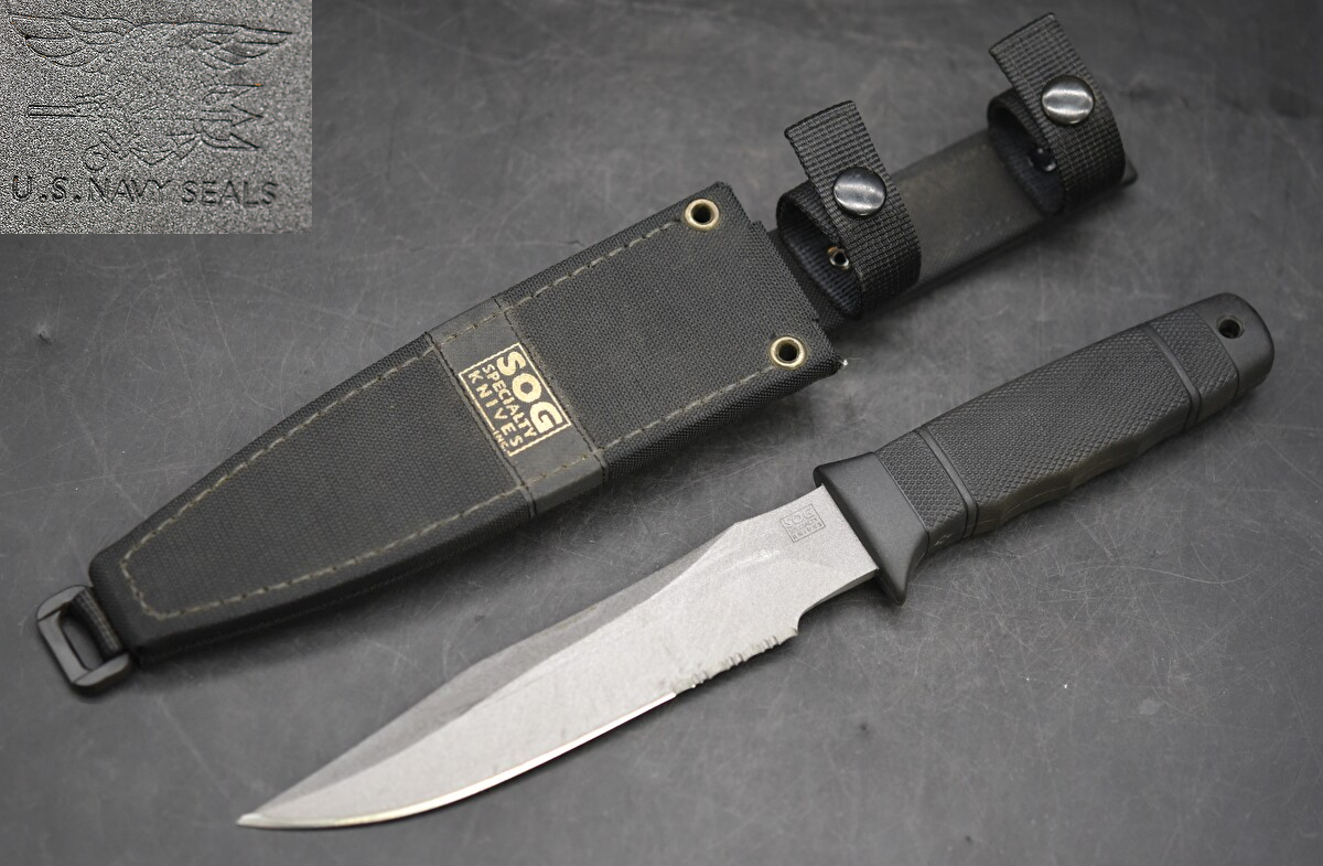 【やや傷や汚れあり】YKK11-21 現状品 SOG ソグ SPECIALTY KNIVES ナイフ サバイバルナイフ SEKI-JAPAN ...