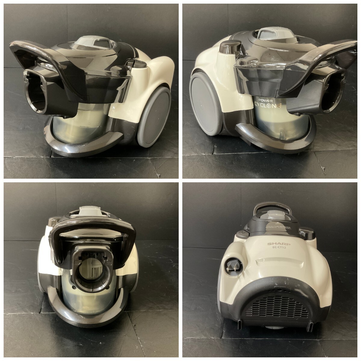 【全体的に状態が悪い】【H868】ジャンク品 SHARP EC-CT12-C 動作確認・簡易清掃済み 2021年製 床移動式掃除機 シャープの落札情報詳細 - Yahoo!オークション落札価格 ...