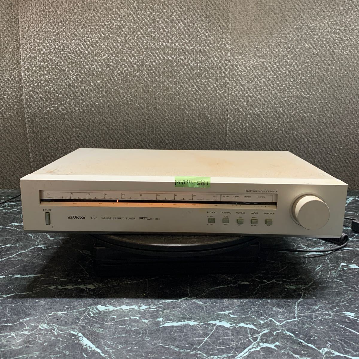 【傷や汚れあり】MYM11-581 激安 Victor T-X5 STEREO TUNER 通電OK 中古現状品 ※3回再出品で処分の落札情報詳細 - Yahoo!オークション落札価格検索 ...