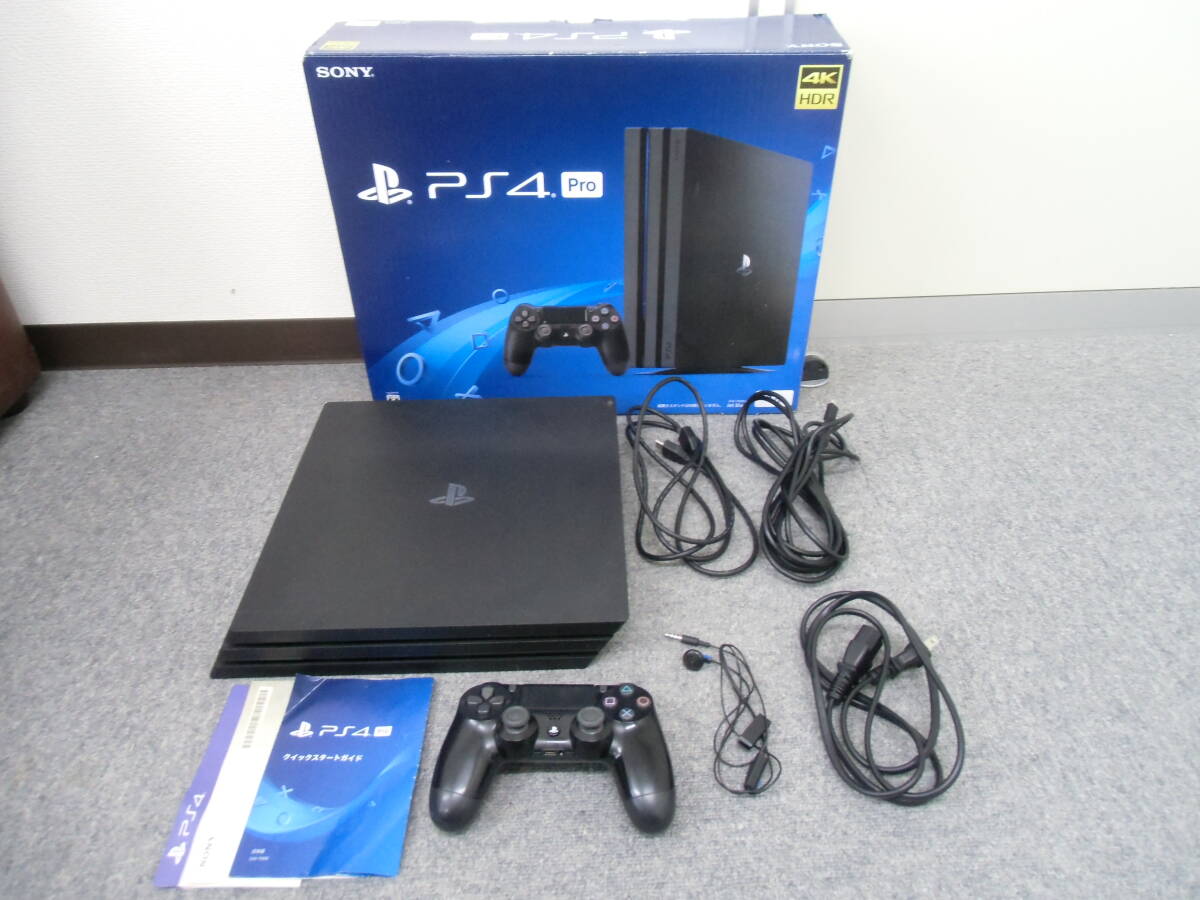【傷や汚れあり】現状品 通電確認済み PS4Pro 1TB ブラック SONY PlayStation4 CUH-7100B 商品詳細必読 激安1円スタートの落札情報詳細 - Yahoo ...