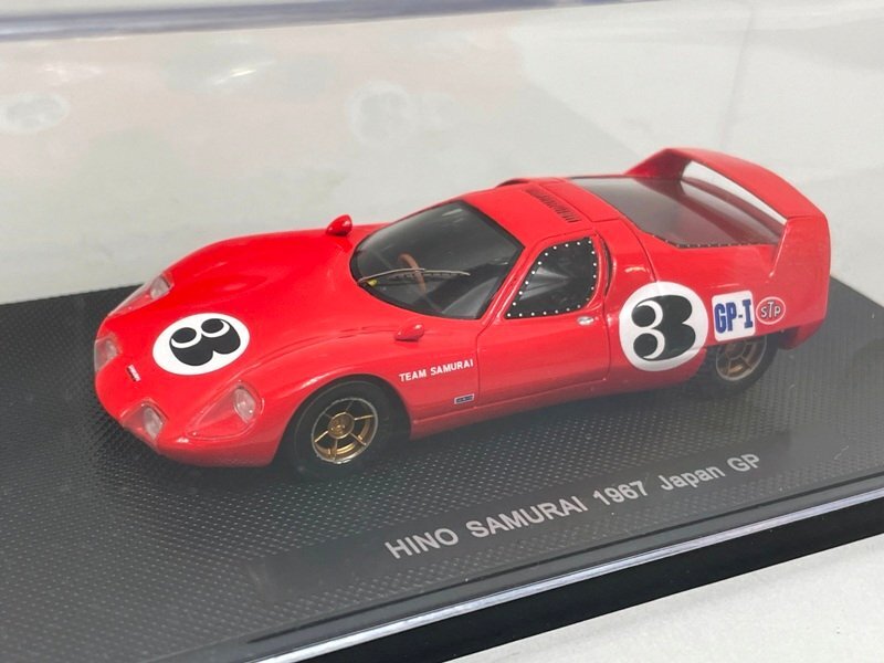 【目立った傷や汚れなし】EBBRO エブロ 1/43 HINO SAMURAI ヒノ サムライ 1967 JAPAN GP 日本グランプリ ...