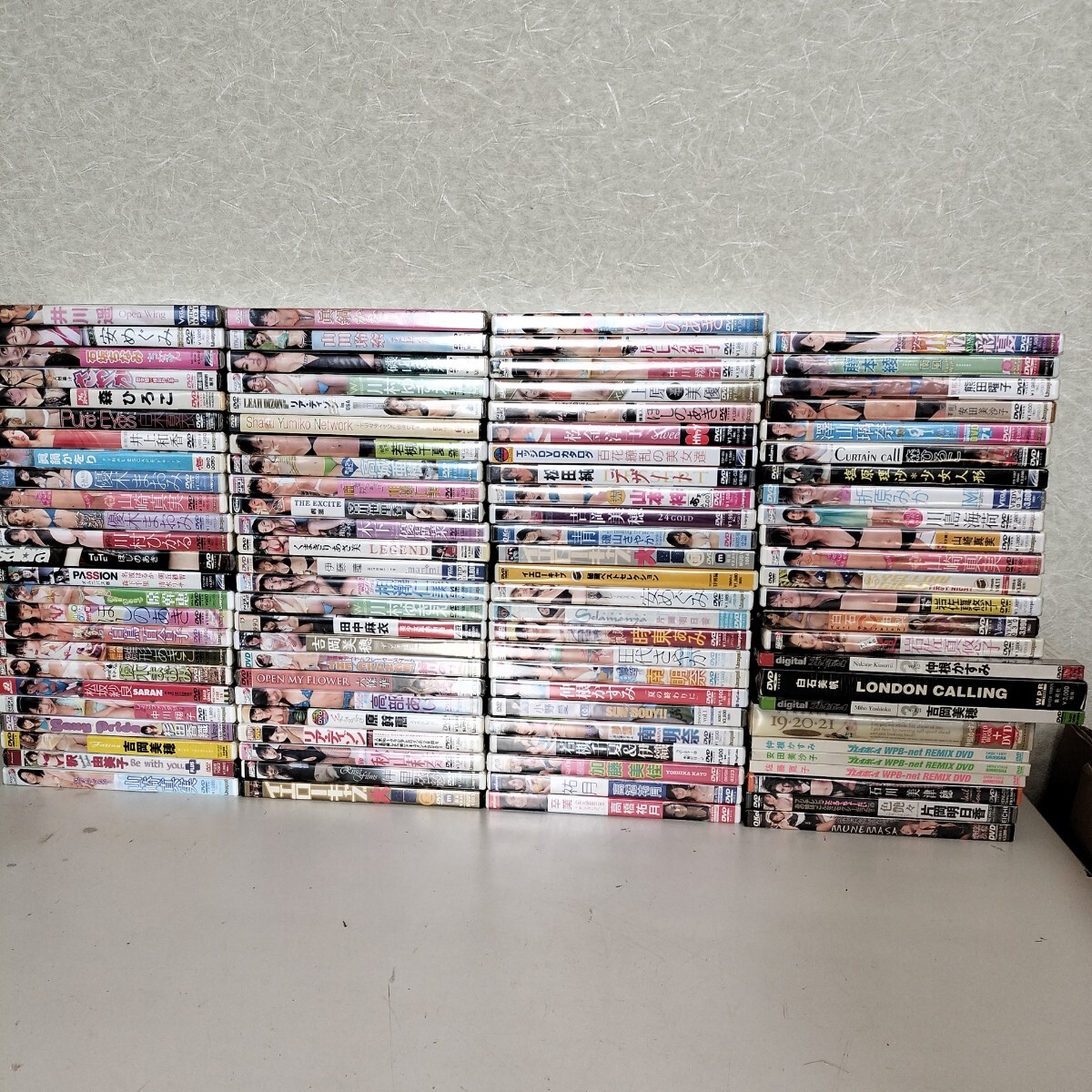 【やや傷や汚れあり】未開封 シュリンク付き DVD 100枚セット 井川遥 安めぐみ 井上和香 眞鍋かをり 優木まおみ 川村ひかる 森下千里 ほしのあき 雛形 まとめの落札情報詳細 ...