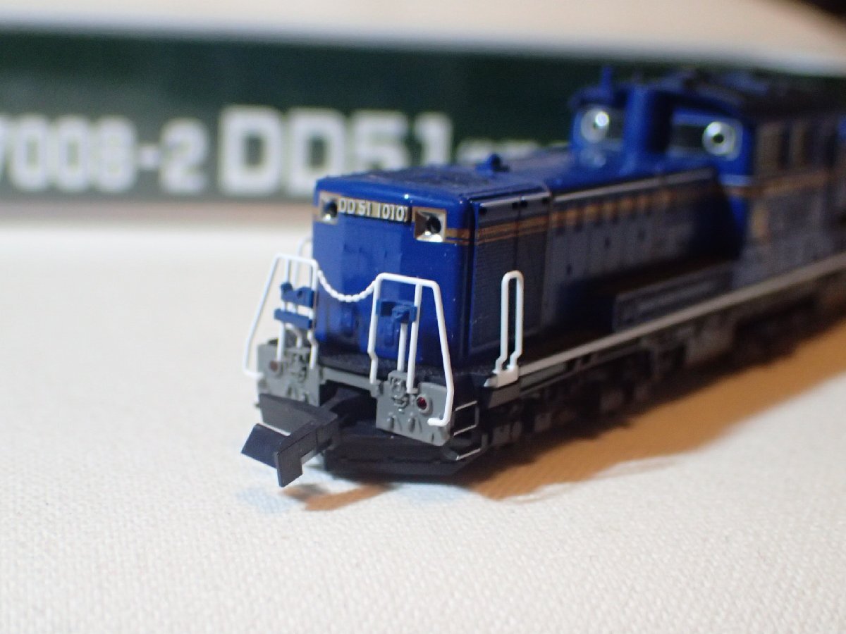 【やや傷や汚れあり】加工品 KATO 7008-2 DD51 後期 耐寒形 北斗星 1両 フライホイール搭載 昼白色LEDライト DD51-1010 Nゲージ ディーゼル機関車の落札情報詳細 ...