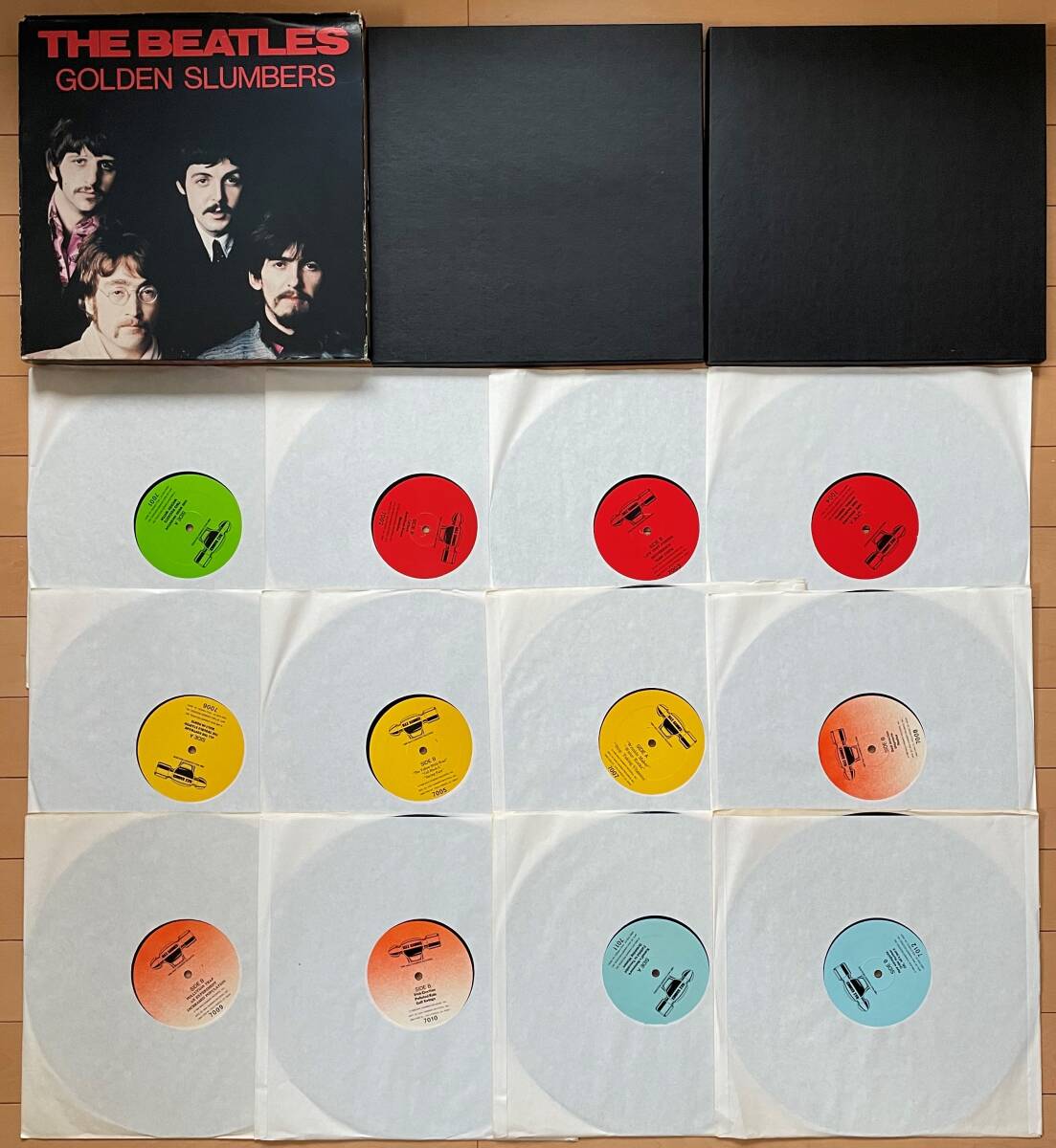 【やや傷や汚れあり】レア！高音質 12LP BOX コレクター盤「The Beatles - Golden Slumbers」ジョンレノン ポールマッカートニー ジョージハリソン リンゴスター ...