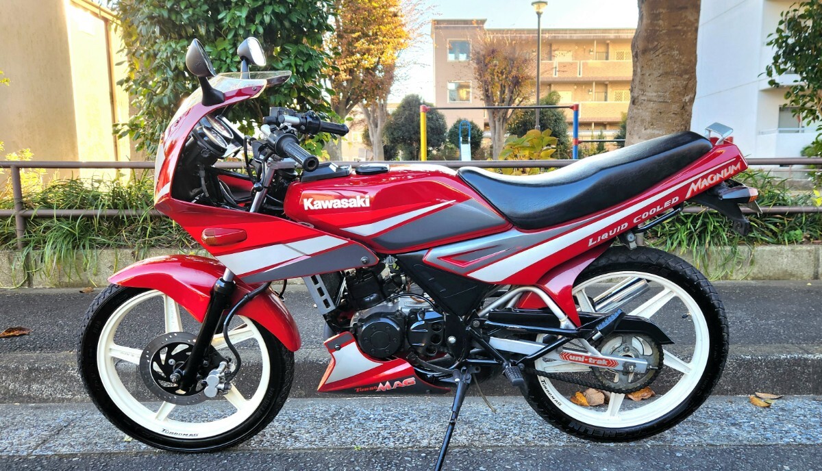 【傷や汚れあり】水冷2スト！！【Kawasaki マグナム80】カワサキ ※検)AR50/AR80/AR125の落札情報詳細 - Yahoo!オークション落札価格検索 オークフリー