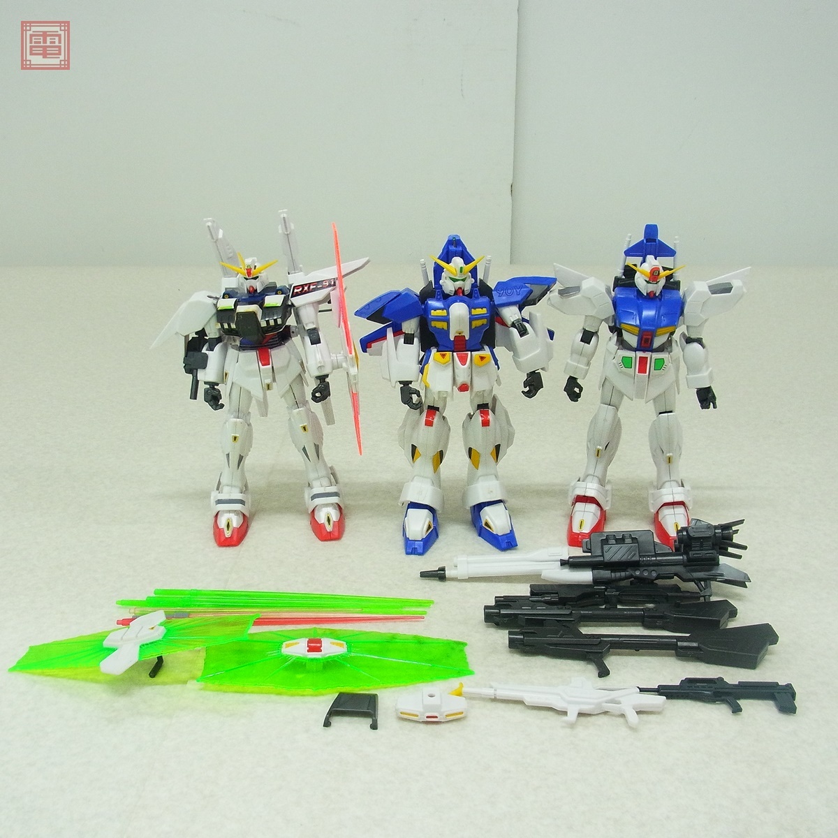 【傷や汚れあり】組立済 バンダイ 旧キット 1/100 F90IIIY クラスターガンダム/RX99 ネオガンダム/ガンダムRXF-91改 計3点セット 現状品【10の落札情報詳細 ...