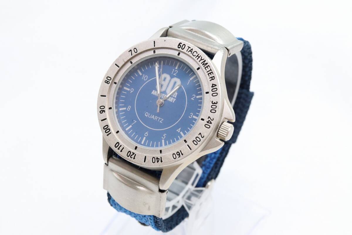 【目立った傷や汚れなし】【W192-32】動作品 電池交換済 リポビタンD 90周年 モデル 腕時計 ファブリックベルト メンズ【送料全国一律 ...