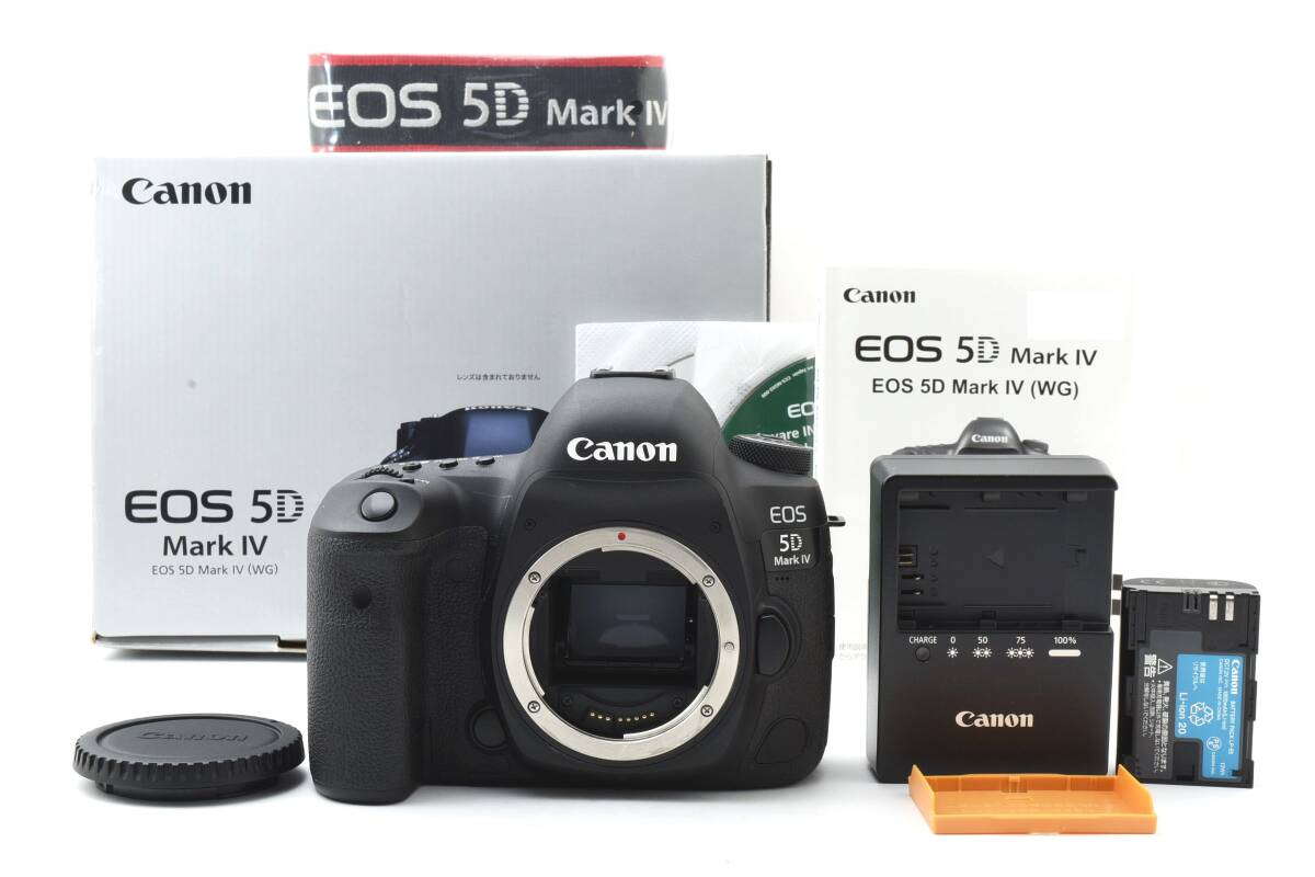 【傷や汚れあり】中古品 Canon EOS 5D Mark IV ボディ【純正バッテリー3個付き】の落札情報詳細 - Yahoo!オークション落札価格検索 オークフリー