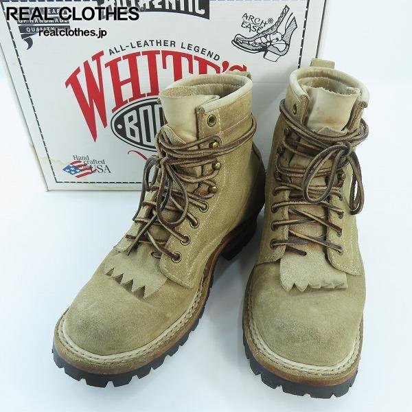 【傷や汚れあり】WHITE'S BOOTS/ホワイツブーツ SMOKE JUMPER/スモークジャンパー スエード レースアップ ブーツ 2332-C/7E /080の落札情報詳細 ...