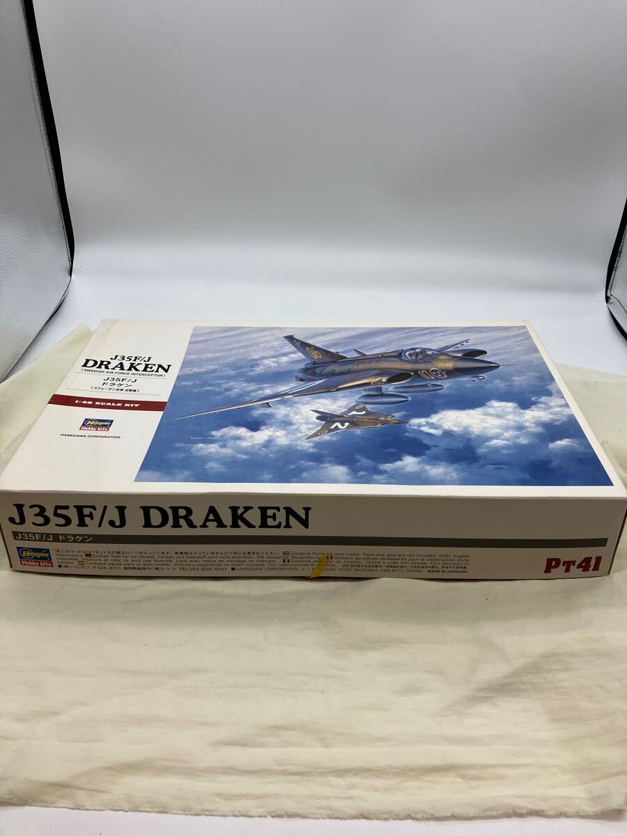 【未使用】E80 ハセガワ 1/48 PT41 スウェーデン空軍 迎撃機 J35F/J ドラケン プラモデル 12aの落札情報詳細 - Yahoo!オークション落札価格検索 オークフリー