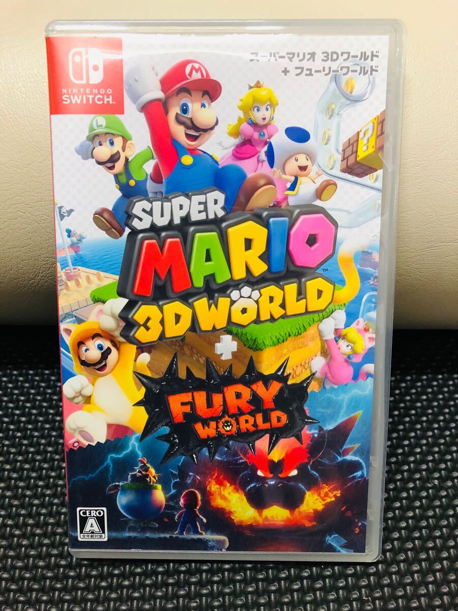 【目立った傷や汚れなし】 Nintendo switch スーパーマリオ 3Dワールド フューリーワールド ソフト SUPER MARIO 3DWORLD + FURY WORLD ...