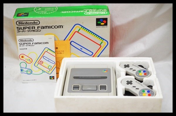 【傷や汚れあり】通電確認済 ジャンク NINTENDO SUPER FAMICOM スーパーファミコン SHVC-001 ゲーム機 コントローラ 元箱/説明書有 任天堂の落札情報詳細 ...