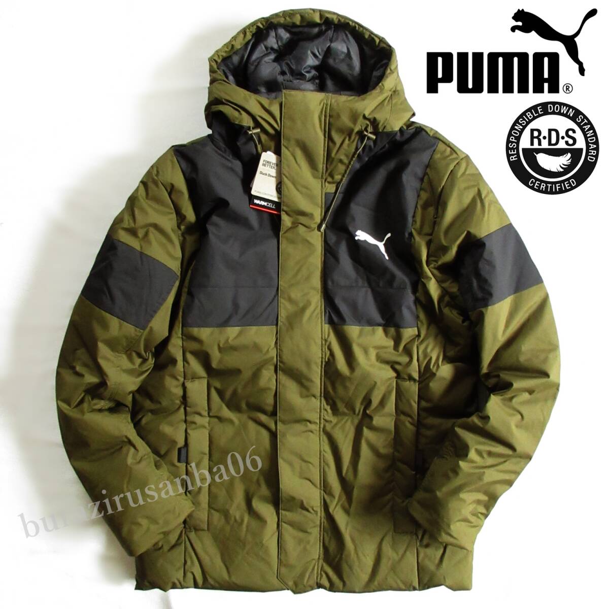 【未使用】メンズ US/XL（日本2XL～相当）大き目 未使用 定価24,200円 プーマ PUMA 650フィルパワー ダウン ジャケット フーディー 防風 防寒 はっ水の落札情報詳細 ...