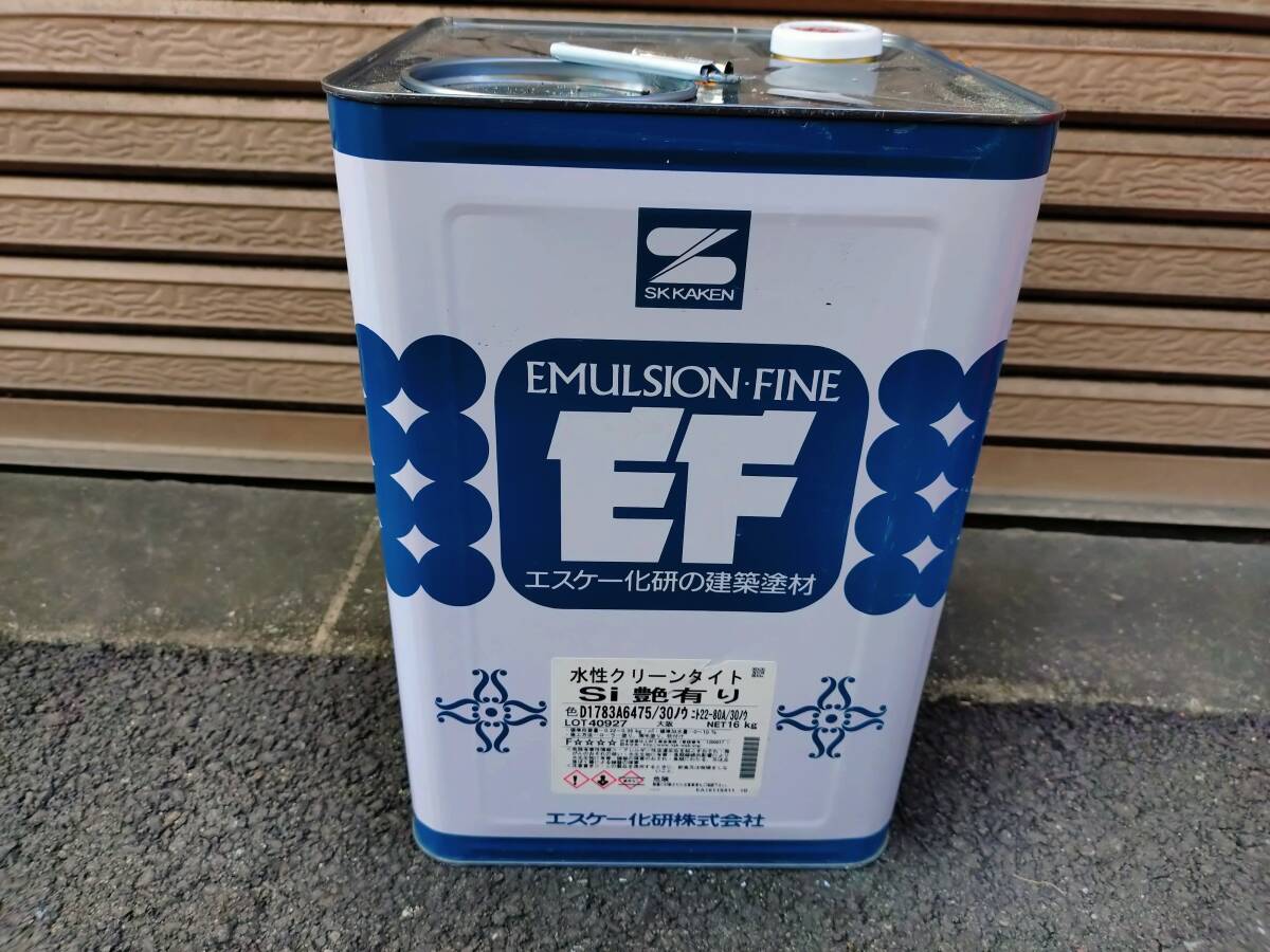 【未使用】水性クリーンタイトSi 16kg 艶あり エスケー化研 外装用 塗料 22-80A 30%濃の落札情報詳細 - Yahoo!オークション落札価格検索 オークフリー