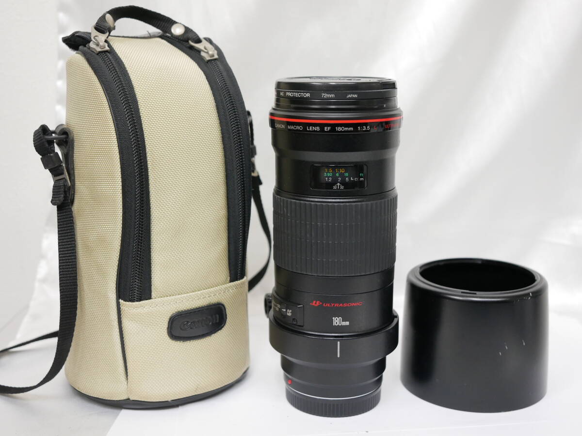 【やや傷や汚れあり】#8134 CANON MACRO EF 180mm F3.5L USM キャノン マクロAFレンズの落札情報詳細 - Yahoo!オークション落札価格検索 オークフリー