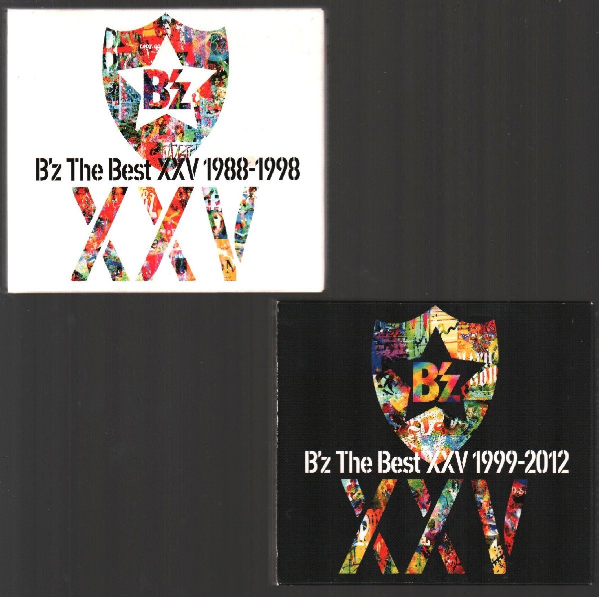 【傷や汚れあり】 「B’z The Best XXV 1988-1998 & 1999-2012」 ベスト 初回限定盤/2セット 4CD ...