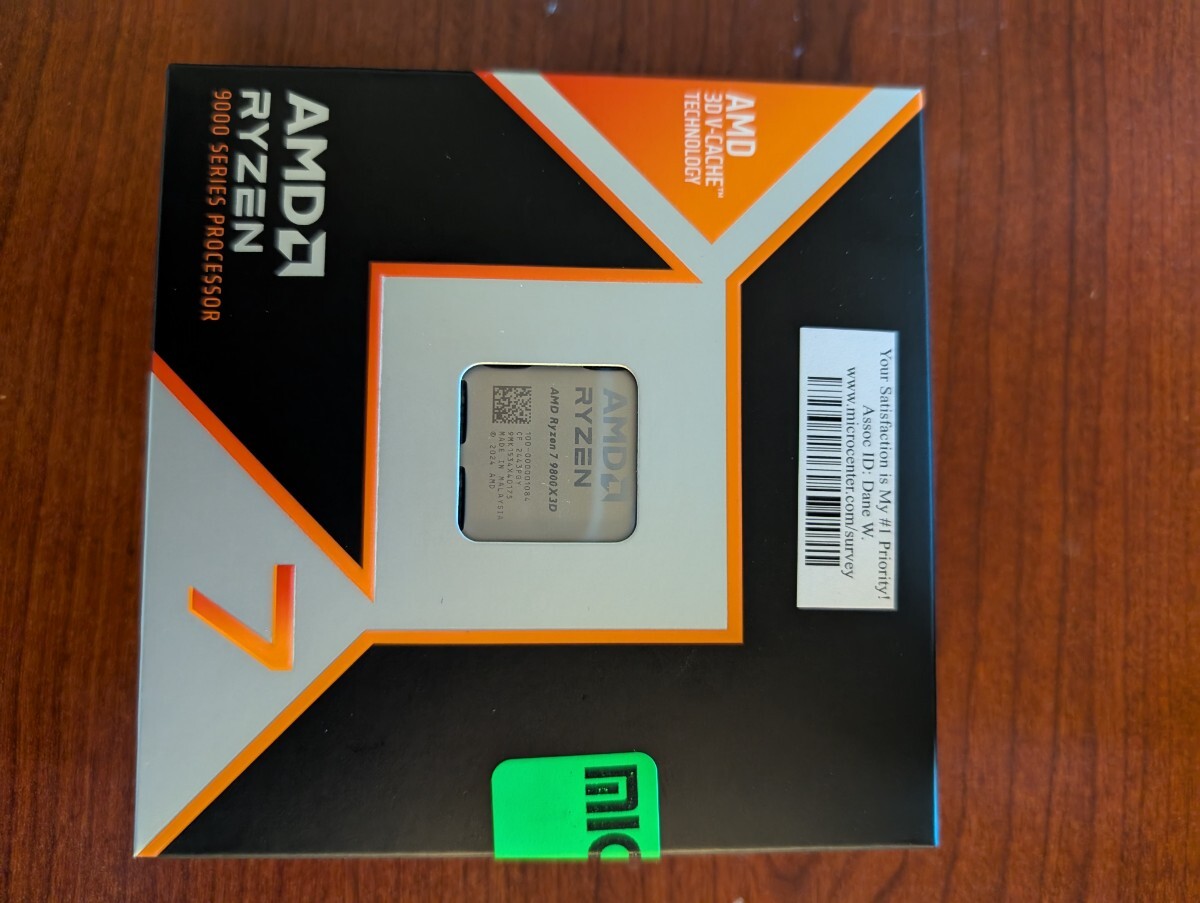 【未使用】Ryzen 7 9800X3D BOXの落札情報詳細 - Yahoo!オークション落札価格検索 オークフリー