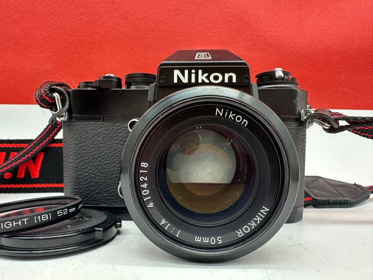 【傷や汚れあり】 Nikon EL2 一眼レフフィルムカメラ ボディ NIKKOR 50mm F1.4 Ai レンズ シャッター、露出計OK 動作確認済 ニコンの落札情報詳細 - Yahoo ...